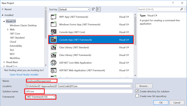 Understanding Entity Framework Core And Code First Migrations In EF Core